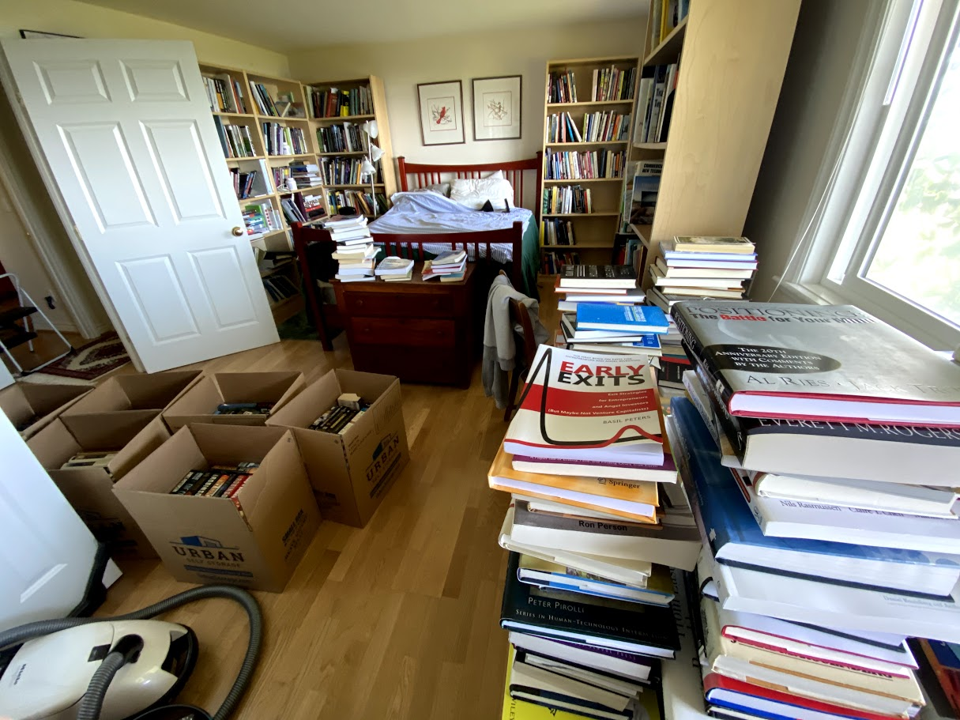 Lifelet: Culling and rearranging a lifetime of books | On the Way to ...